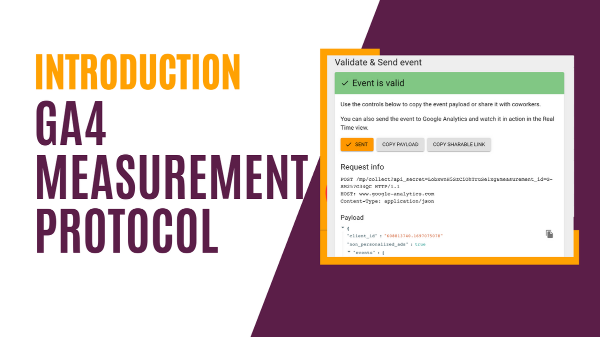 Introduction to Google Analytics 4 Measurement Protocol – One Scales